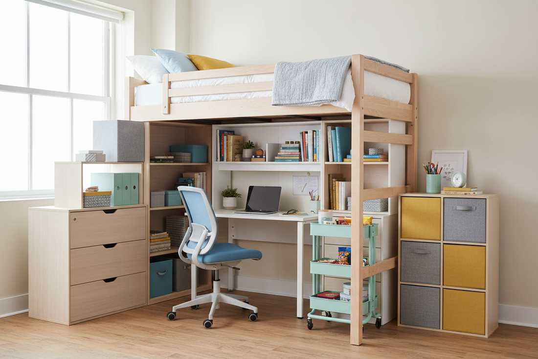Back-to-School Dorm Room Furniture Essentials 2026 | Space-Saving Guide ...